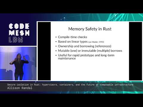 Secure isolation in Rust: hypervisors, containers, and the future of ...