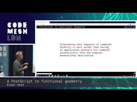 A PostScript to functional geometry